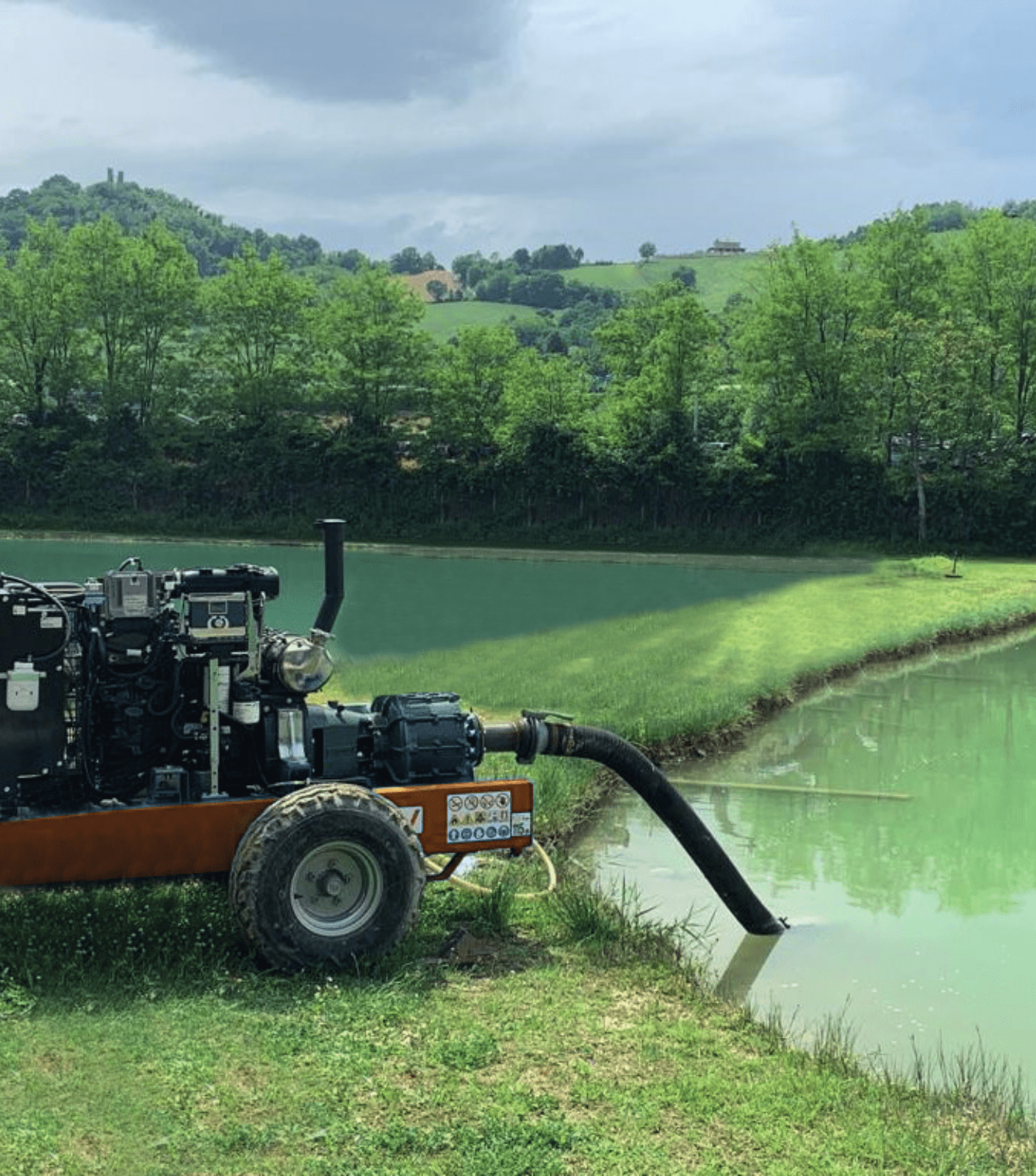 Irrigation systems: where to install a Caprari pump - Caprari
